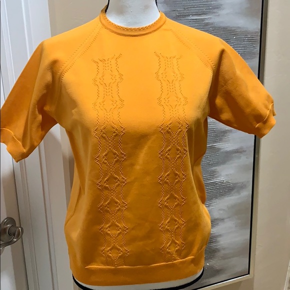 Crimplene | Tops | Vintage Top | Poshmark